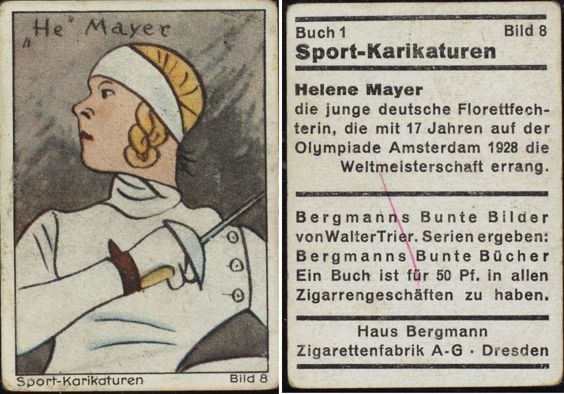 Helene Mayer, Nazi Germany’s Jewish Olympian – The Word: The CJH Blog